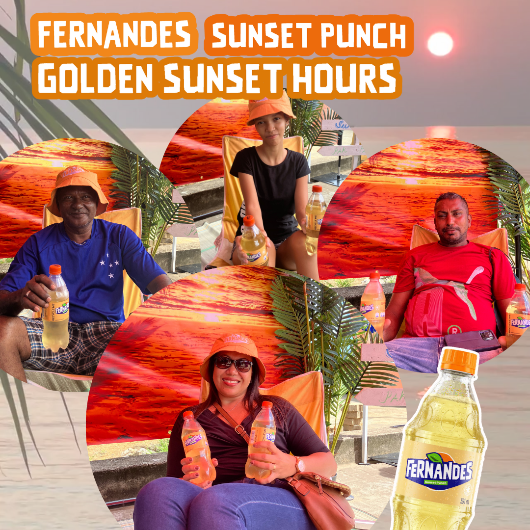 Fernandes Sunset Punch Golden Sunset Hours - Fernandes Bottling Company ...