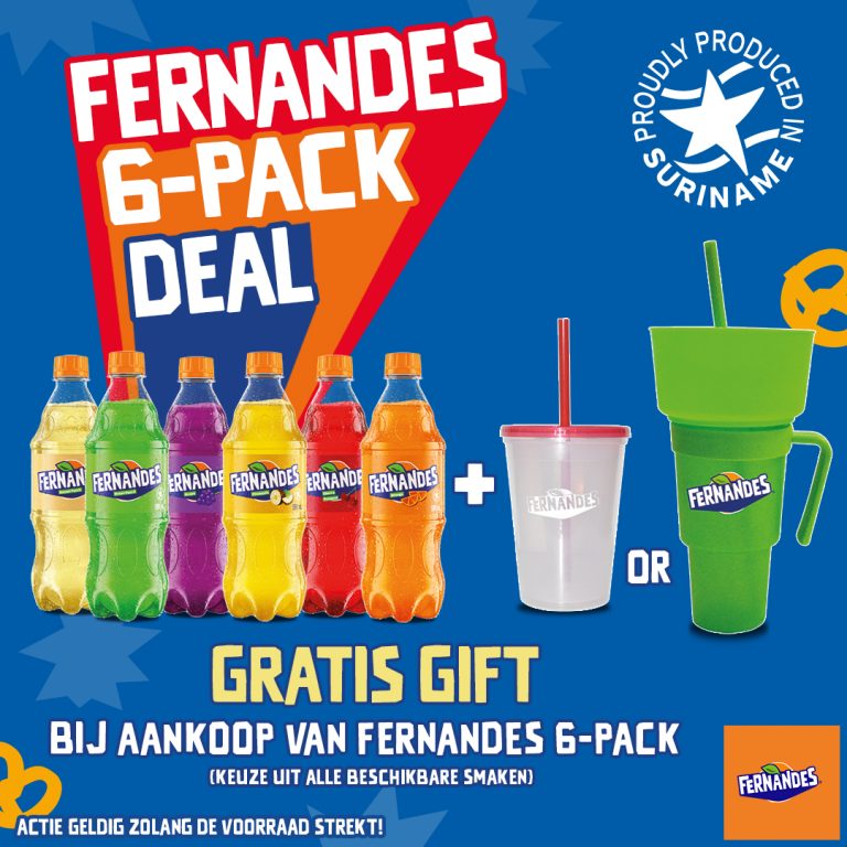 Fernandes 6-pack Actie - Fernandes Bottling Company N.V.