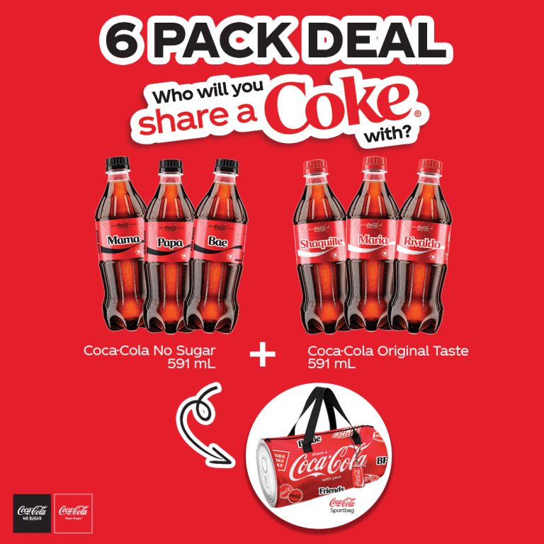 Share a Coke 6-pack Promotie - Fernandes Bottling Company N.V.